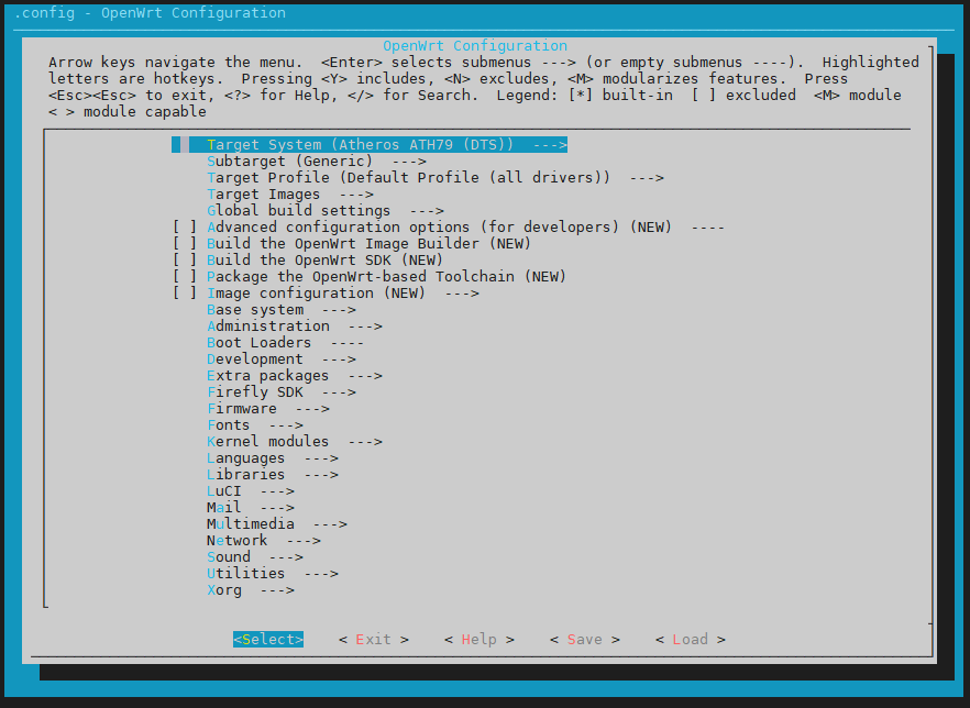 10. OpenWrt根文件系统的构建 — [野火]OpenWrt构建开发指南-基于EBF6ULL 文档